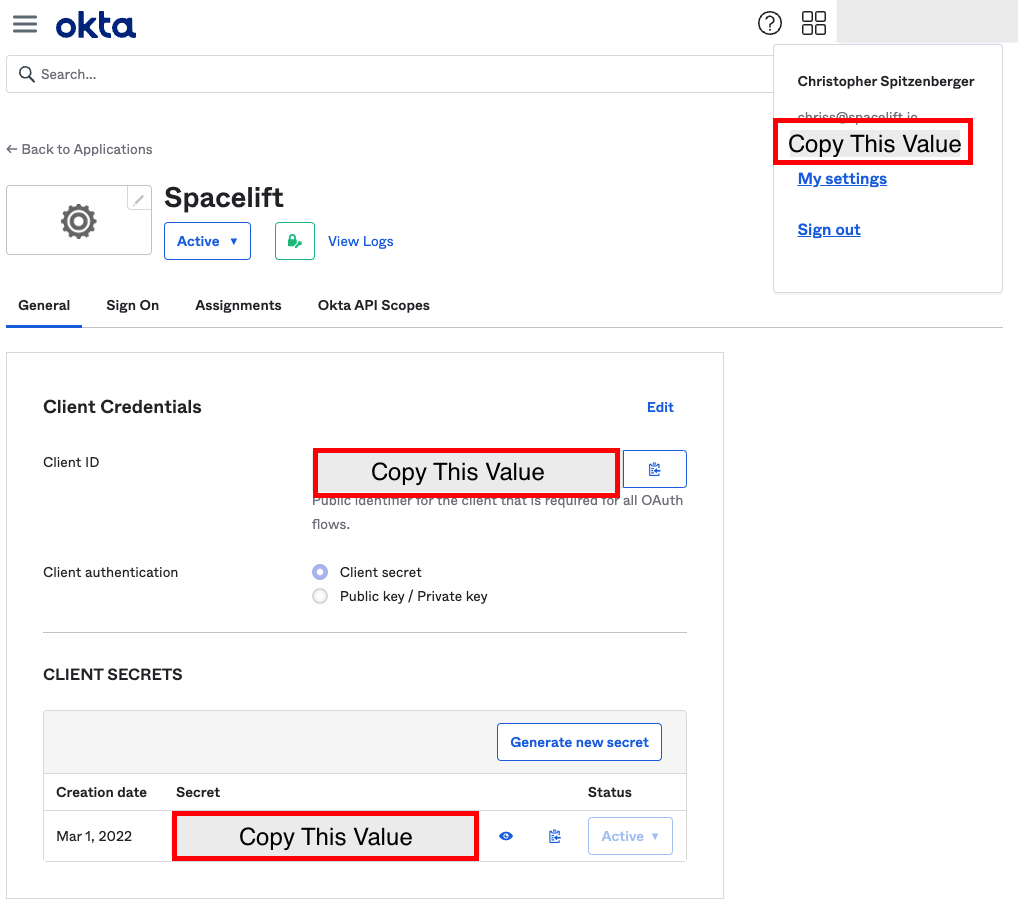Okta OIDC Setup Guide - Spacelift Documentation